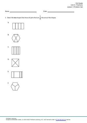 3rd Grade Math List | Fishtank Learning